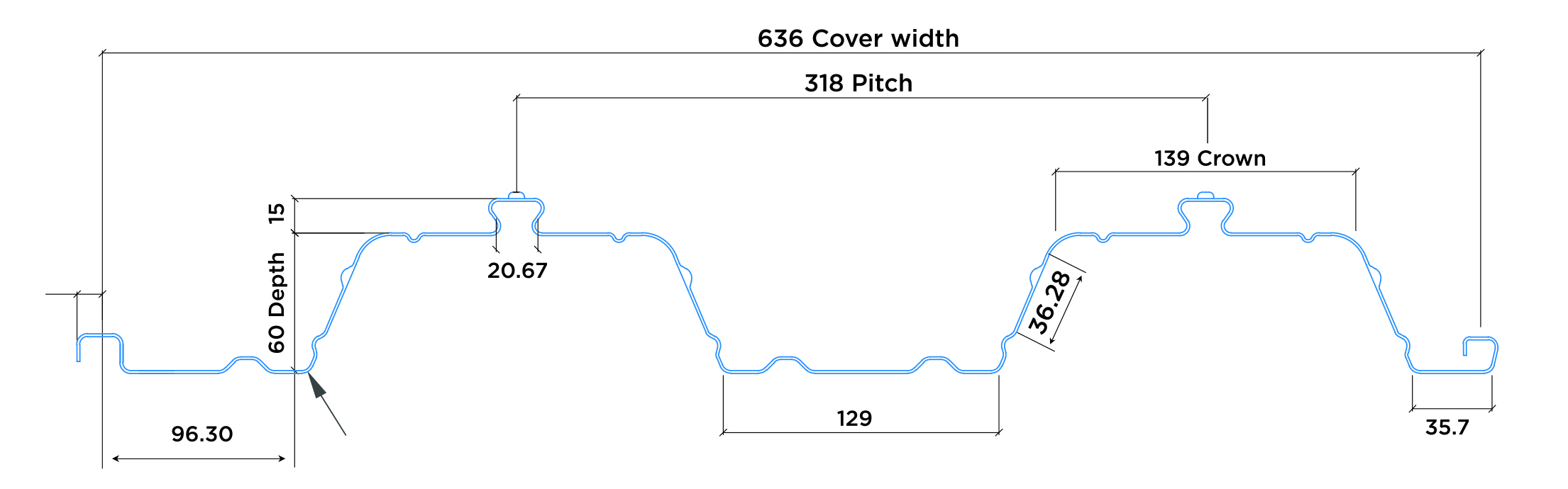 Roofing Sheet: Color Coated, Z and C Purlin, Floor decking ...